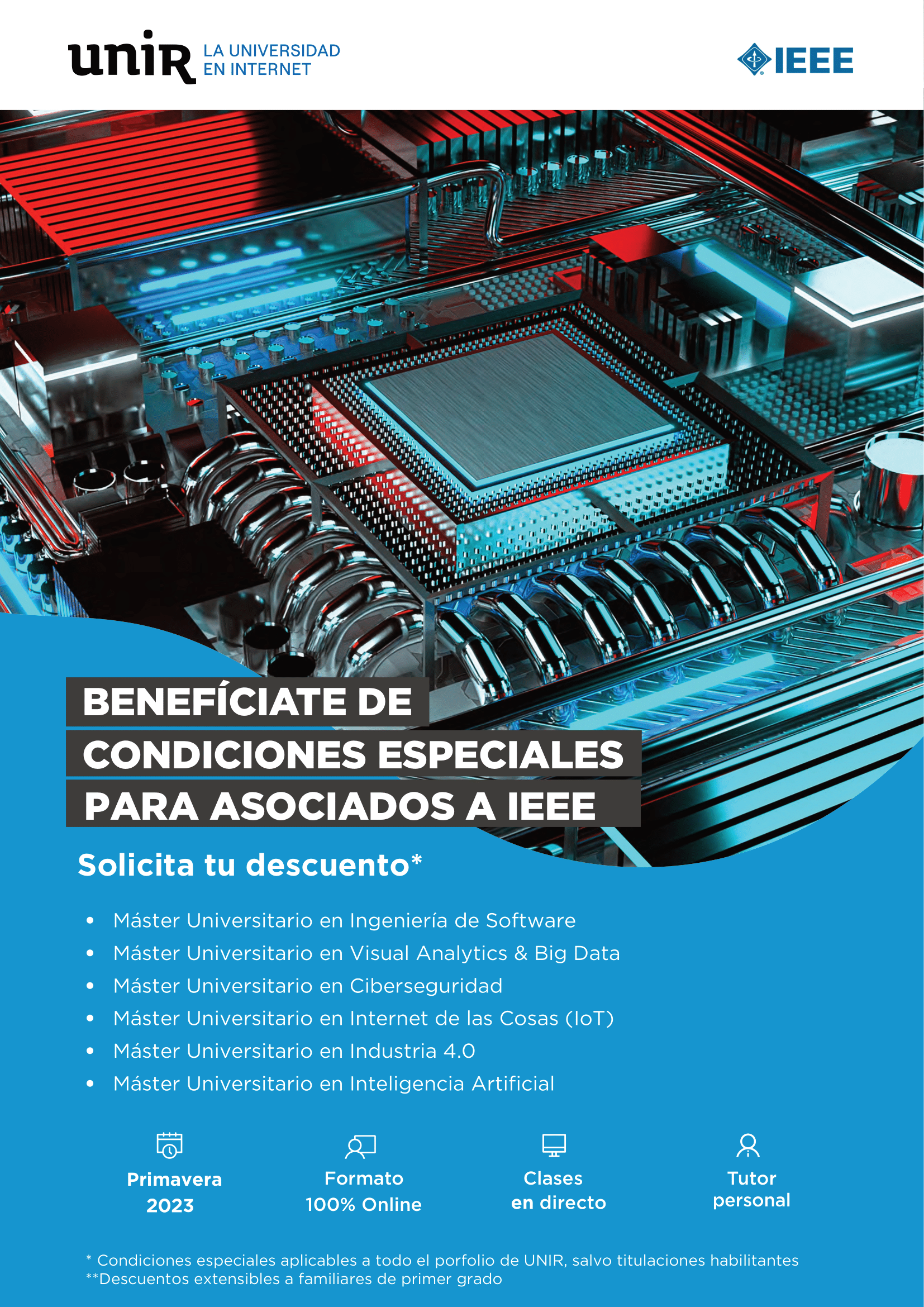 Convenio de colaboración con UNIR – IEEE Sección España